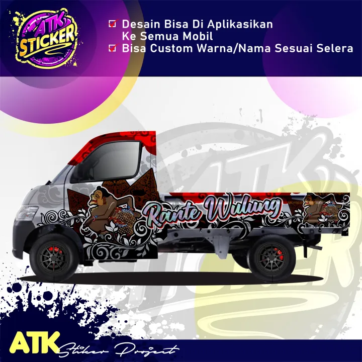 Decal Full Body Sticker Full Blok Decal Stiker Full Body Granmax Pickup ...