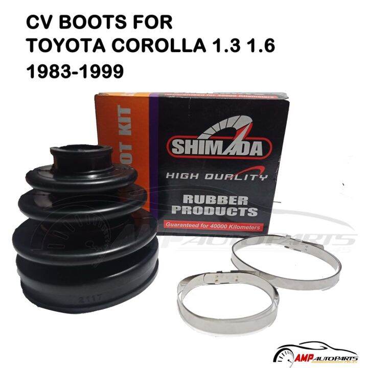 CV Boots for Toyota Corolla 1.3 1.6 1983-1999 ( OUTER OR INNER ...