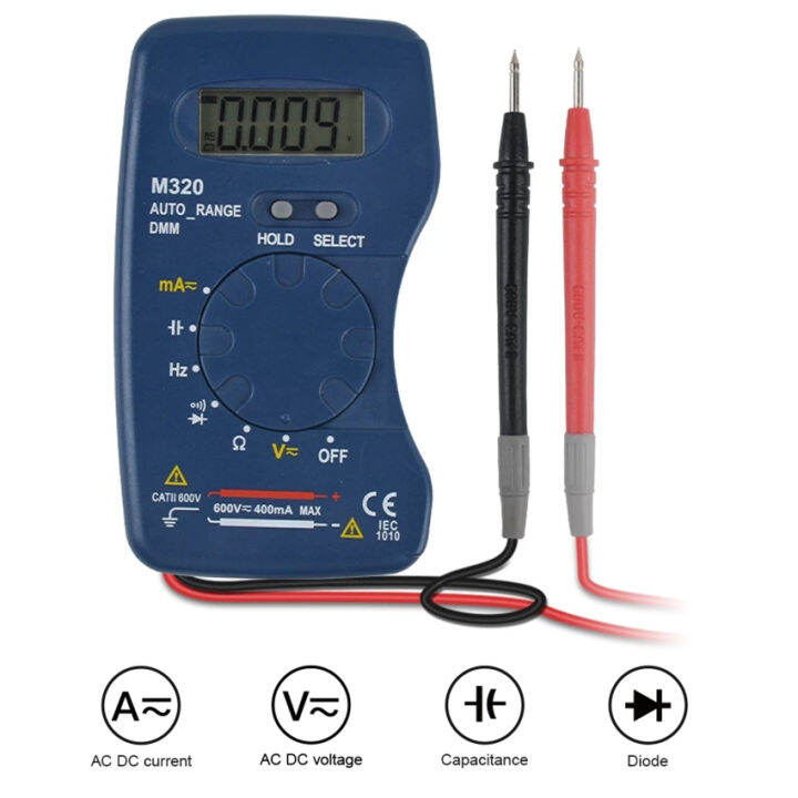 Mini super thin integrated design multimeter | Lazada PH
