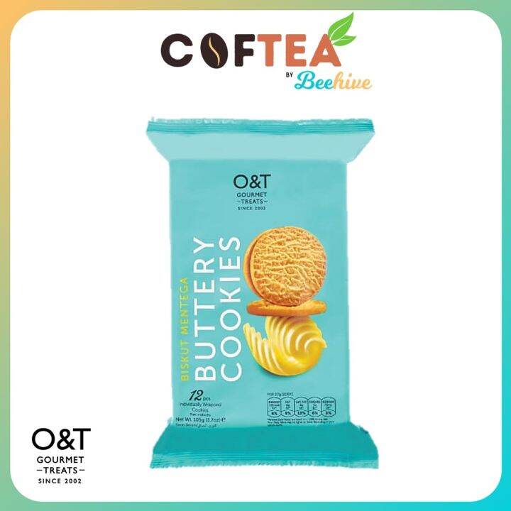 O&T Buttery Cookies 105g [Individual Pack] | Lazada