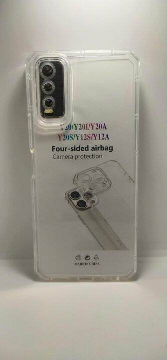 SOFT CASE CLEAR VIVO Y20 Y20I Y20A Y20S Y12S Y12S BAHAN TEBAL SILICONE ...