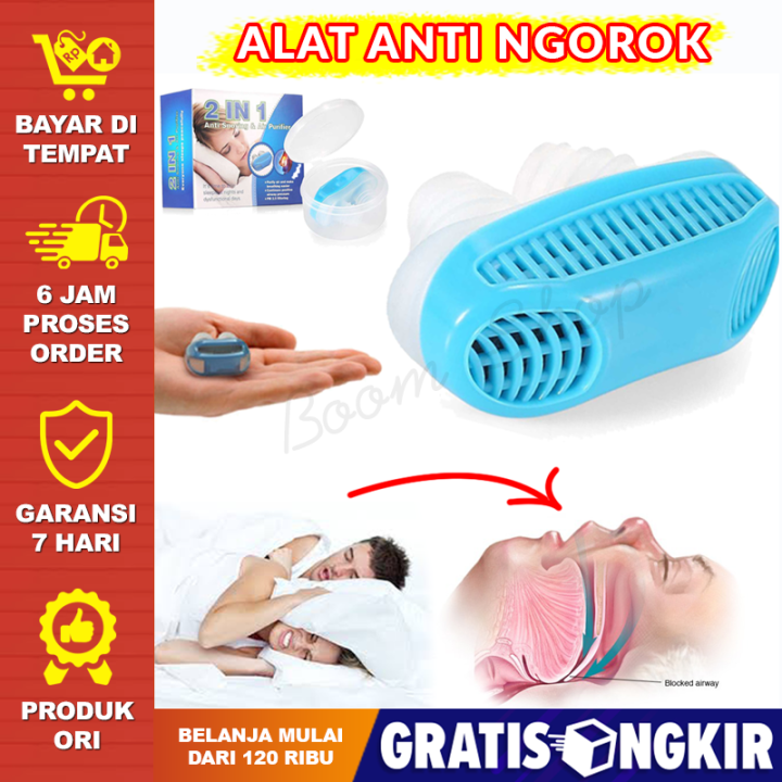 Alat Anti Ngorok Original Peredam Dengkur Penghilang Ngorok Sleep Apnea ...