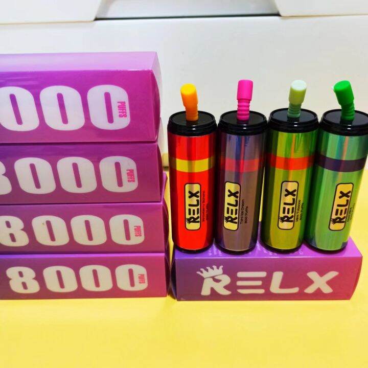 VAPE JUICE VAPING SMOKE RELX Legit 8000 Puffs Disposable vape ...