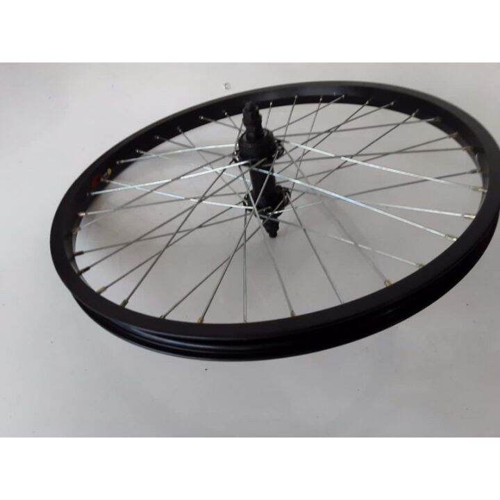 velg rims sepeda ukuran 20 alloy black satuan siap pakai | Lazada Indonesia