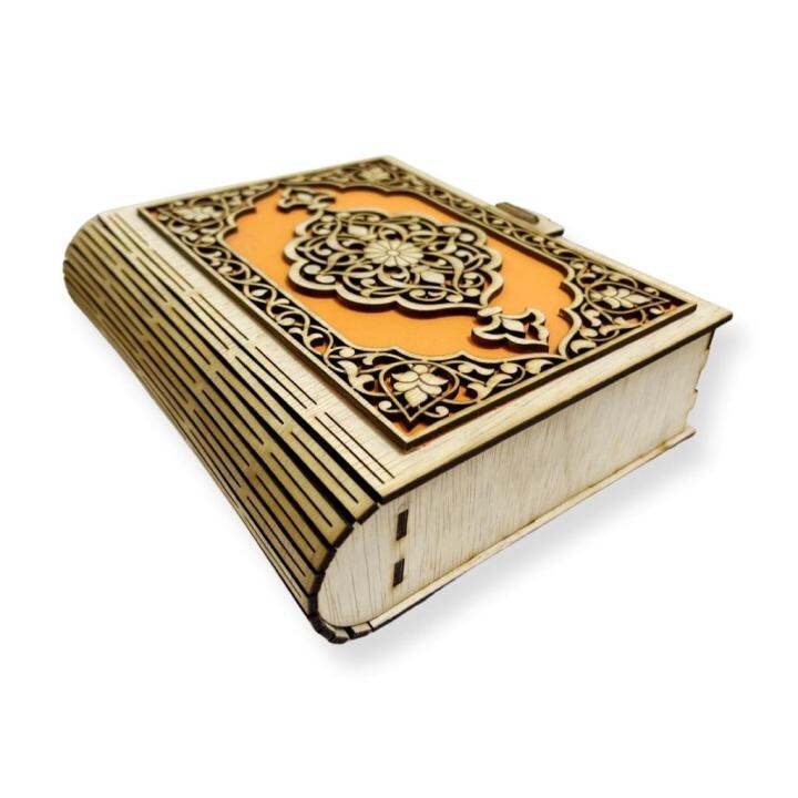 HL Makes Wooden Book Shape Box, Bookshelf, Gift Box | Lazada
