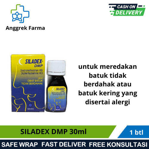 SILADEX DMP SYRUP 30 ML/OBAT BATUK KERING DAN GATAL TENGGOROKAN ...