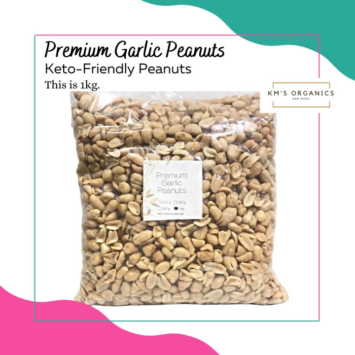 Garlic Peanuts Keto Snack (Large Pouch) Garlic Nuts | Lazada PH