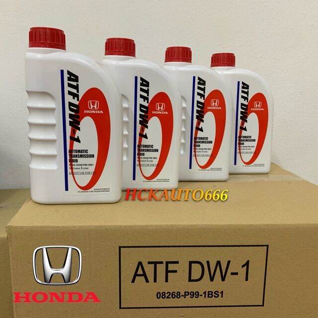 HONDA AUTOMATIC TRANSMISSION FLUID ATF DW-1 1LITER 🎉100% ORIGINAL 100%🎉 | Lazada