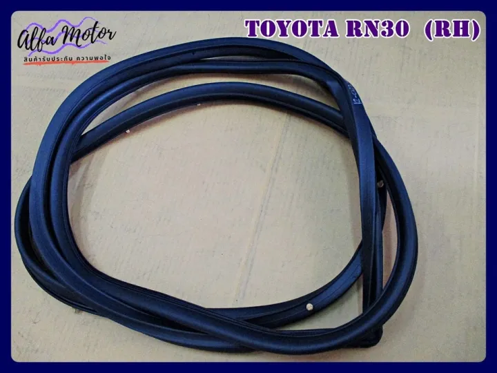 TOYOTA RN30 RIGHT FRONT & RIGHT REAR (RF&RR) DOOR SEAL WEATHERSTRIP ...