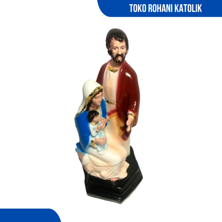 PATUNG KELUARGA KUDUS 25 CM / PATUNG YESUS MARIA / PATUNG KATOLIK ...