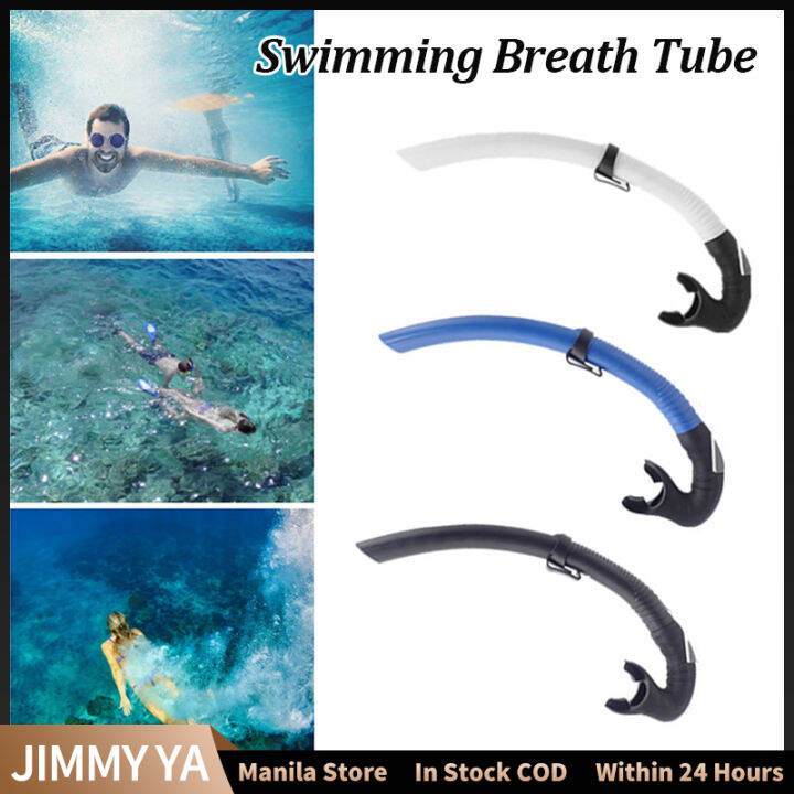 Swimming Diving Air Breathing Tube PVC Snorkel Wet Breathing Tube ...