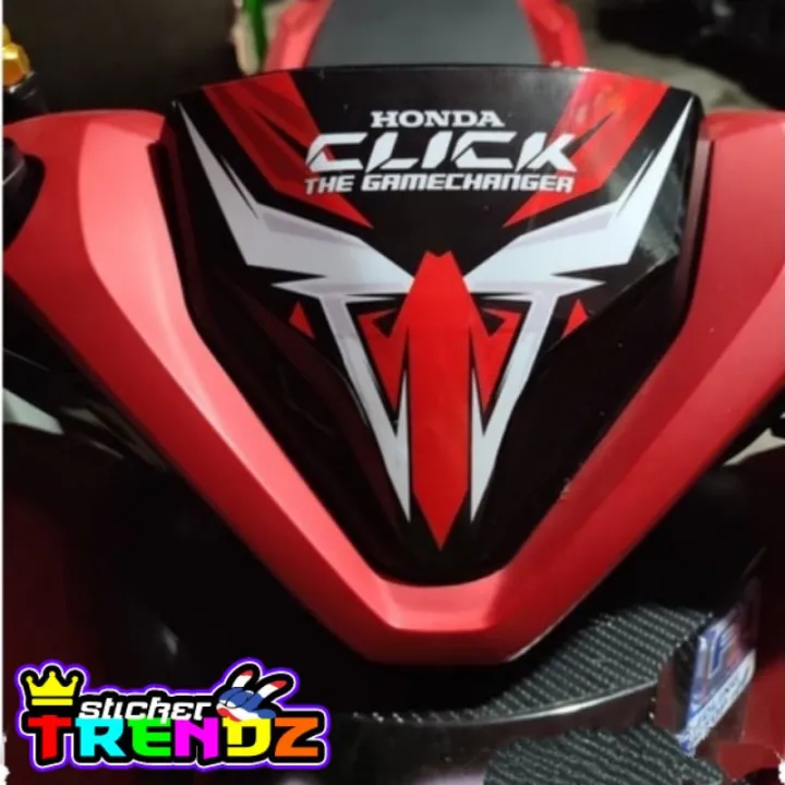 HOT SALE☂ Honda Click v2 GameChanger Front Visor Sticker | Lazada PH