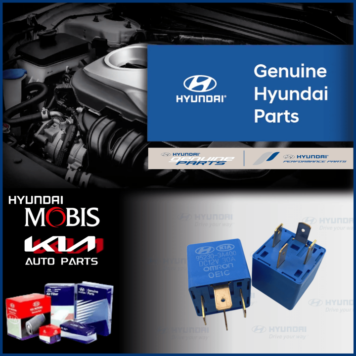 OMRON รีเลย์พัดลมเครื่องปรับอากาศ12V 30A 4PIN ฮุนได ELANTRA KIA สปอร์ต ...