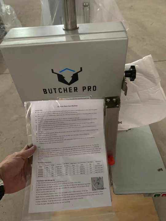 Bonesaw machine Butcher Pro by Linkrich JG210CA heavy duty commercial ...