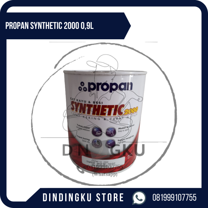 Propan Synthetic 2000 Cat Kayu & Besi 0,9L | Lazada Indonesia