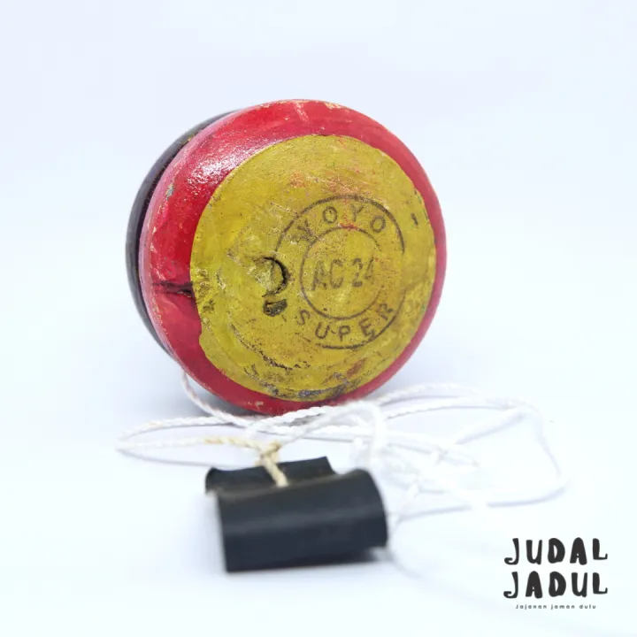 Yoyo kayu / Yoyo kayu jadul / mainan anak yoyo kayu By JudalJadul ...