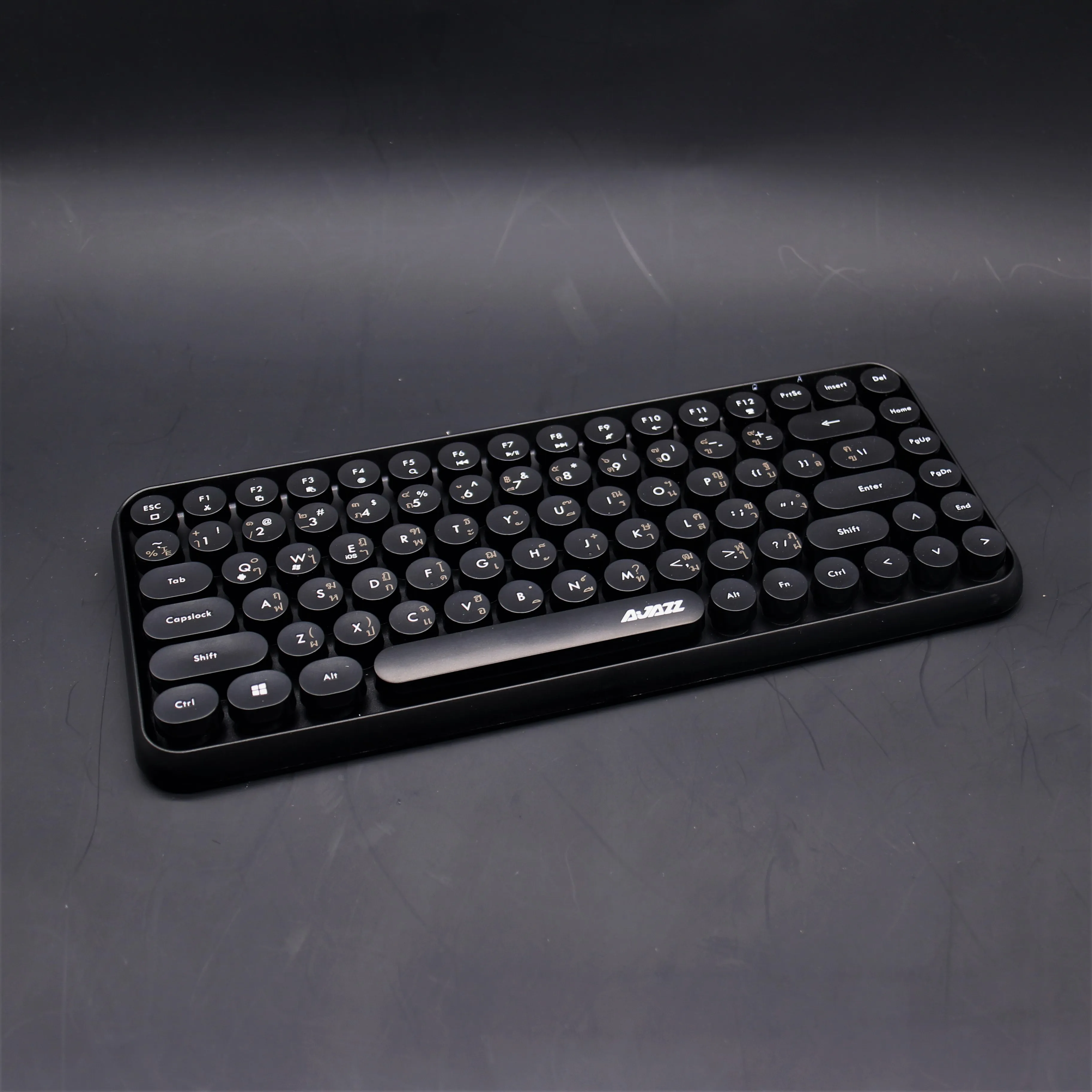 Ajazz 308i #Pure# Bluetooth Office PC/Tablet Keyboard คีย์บอร์ดไร้สาย ...