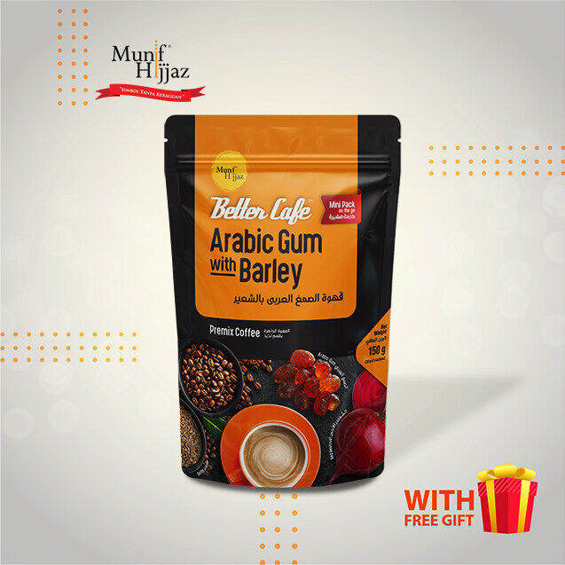 Arabic Gum Better Café Coffee Minipack On The Go 30g x5 sachets gam ...