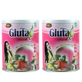 Gluta Drink Original Varian Strawberry/ Gluta Drink Strawberry | Lazada ...