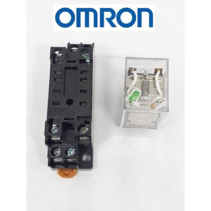 My2n MY2 มีไฟ 220v 12vdc 24vdc 12vac 24vac 110vac มีซอกเก็ต | Lazada.co.th