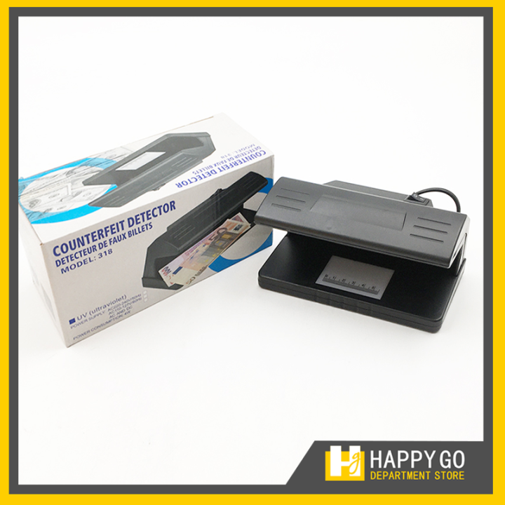 Electronic UV Light Money Detector Machine Bill Currency Checker ...