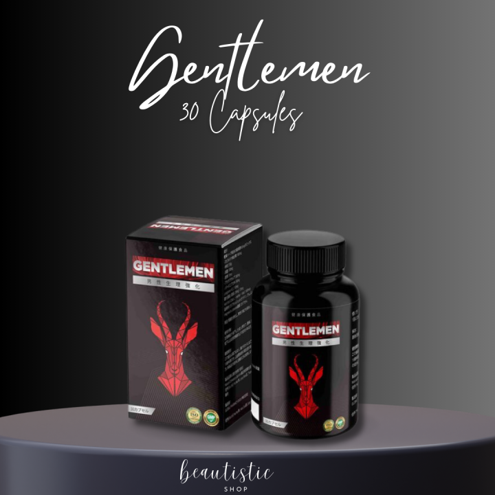 Beautistic Original Gentlemen Capsule for Men | Lazada PH