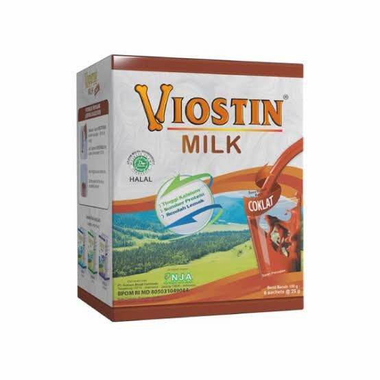 Viostin Milk Rasa Coklat isi 6 sachet 25 gr - Susu Suplemen Sendi ...