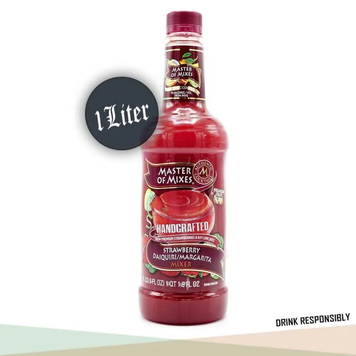 Master of Mixes Strawberry Daiquiri Margarita Mixer 1L / USA | Lazada PH