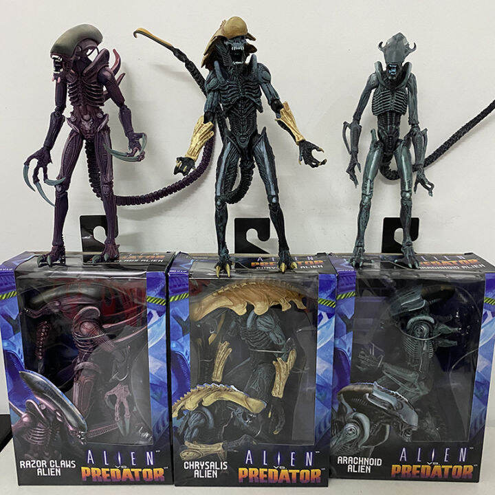 NECA Alien Figure Arachnoid Chrysalis Razor Claws Action Figures Alien ...