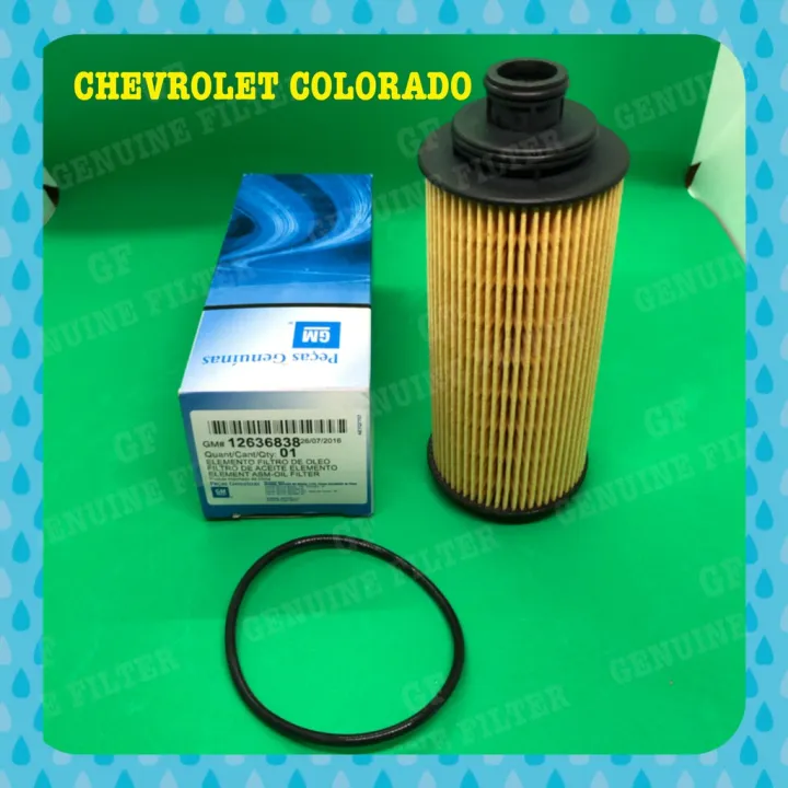 CHEVROLET COLORADO OIL FILTER 12636838 | Lazada