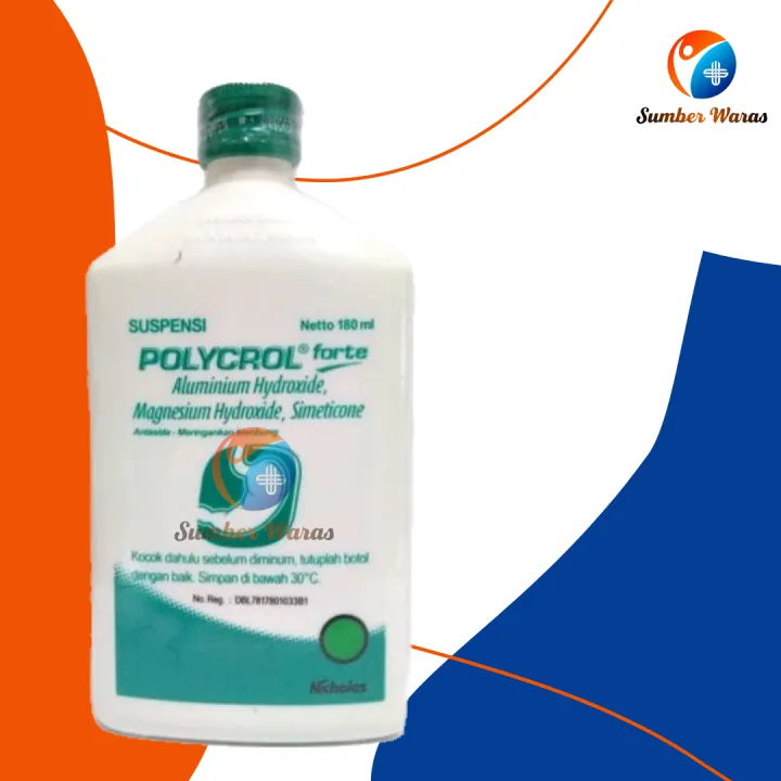 POLYCROL FORTE SUSPENSI 180 ML | Lazada Indonesia