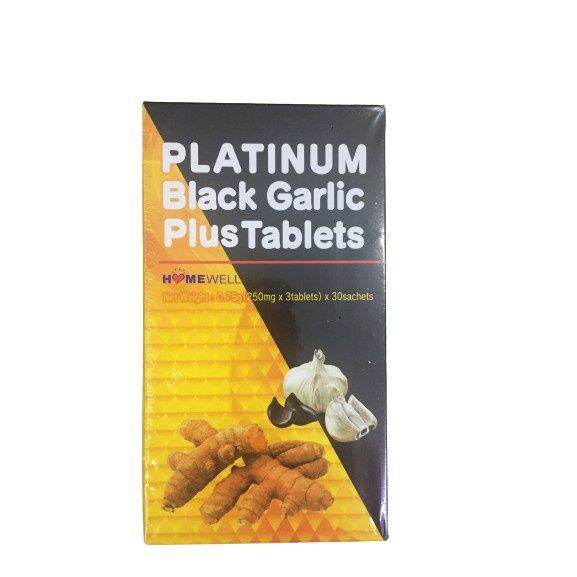 Platinum Black Garlic Plus Tablets 250mg 30s | Lazada