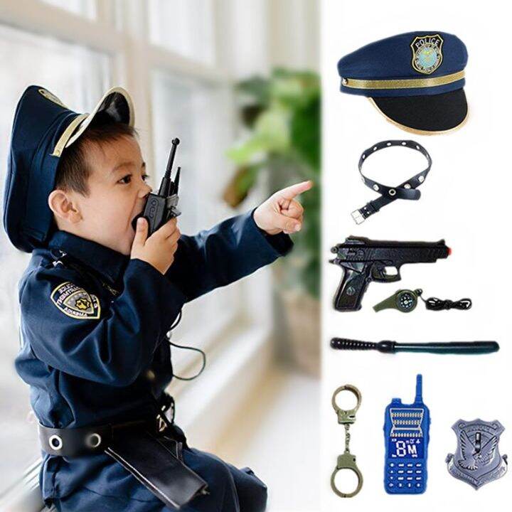 Police Costumes For Children Role Dressing Police Uniforms Holiday ...