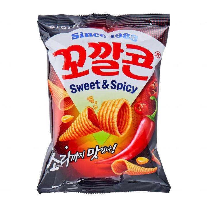 Lotte Kokkal Corn Snack (Sweet & Spicy) | Lazada Singapore