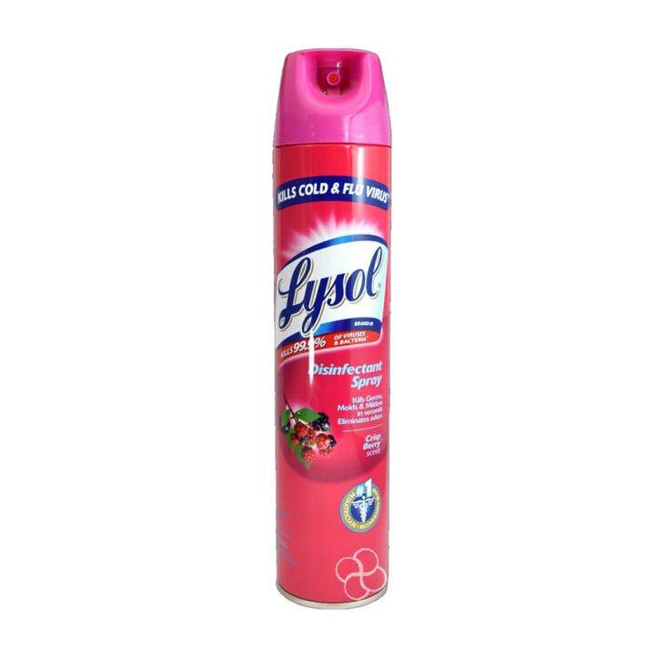 Lysol Crisp Berry Disinfectant Spray 510g | Lazada PH