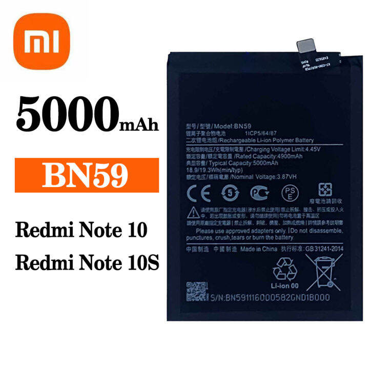 Redmi Note 10 Battery / Redmi Note 10S Battery BN59 | Lazada PH