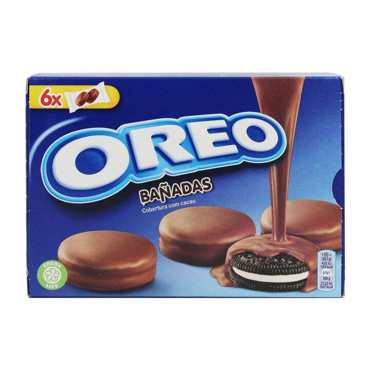 Oreo Banadas Chocolate Coated 246g (Made in EU) | Lazada