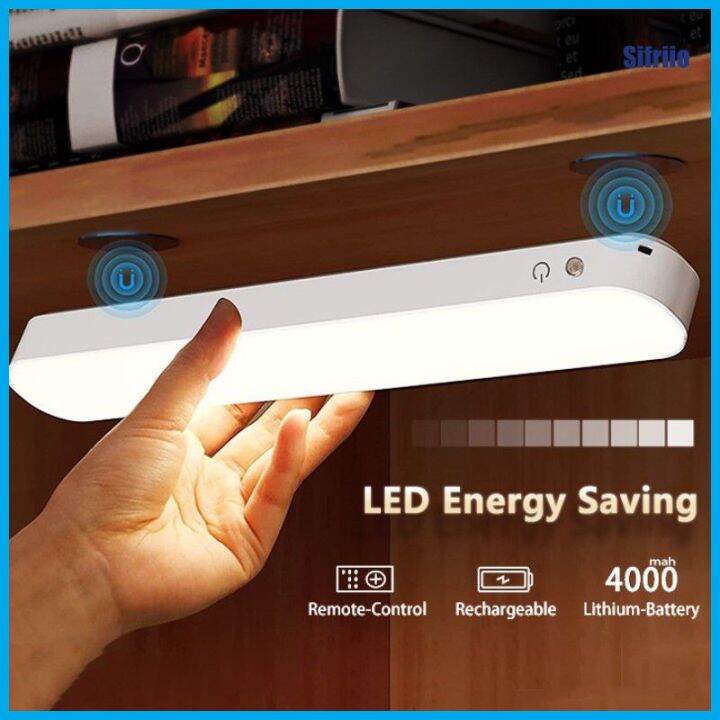 Magnetic Study Desk Table Lamp Rechargeable LED Wardrobe Closet Cabinet ...