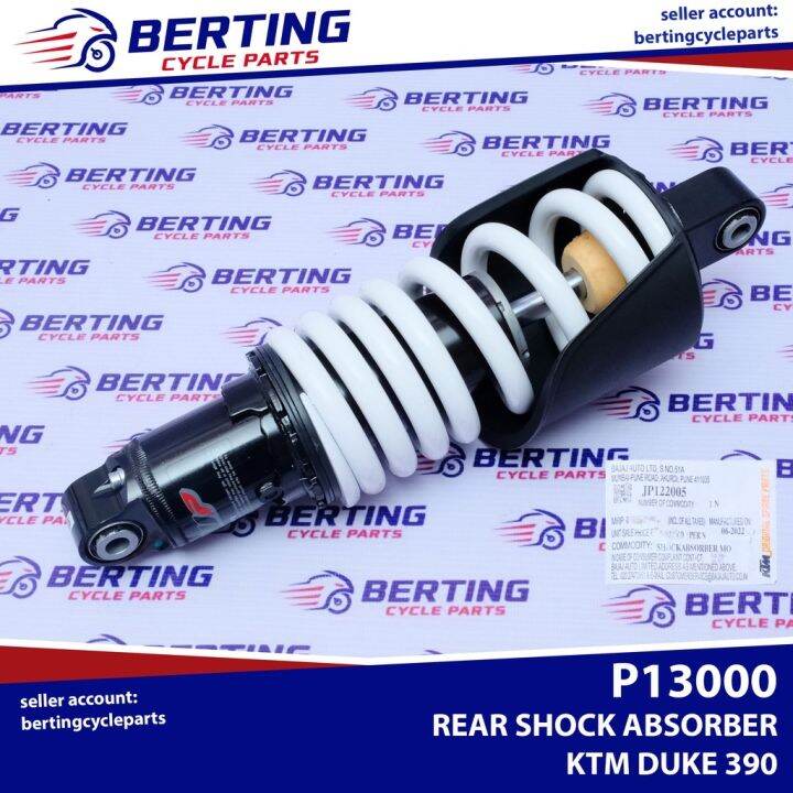 KTM REAR SHOCK ABSORBER MONOSHOCK for Duke 200 390 Genuine JP122005 ...