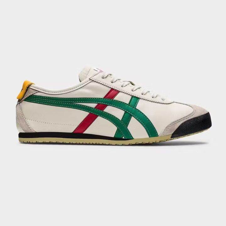 โอนิซึกะ ไทเกอร Tiger รองเท้าผ้าใบ รุ่น Mexico 66 - สี Birch/Green ...