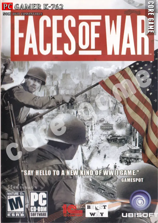 GAME PC Faces of War แผ่นเกมส์ แฟลชไดร์ฟ เกมส์คอมพิวเตอร์ PC โน๊ตบุ๊ค ...
