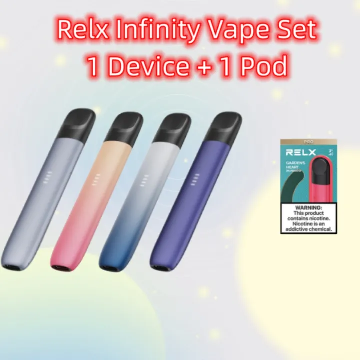 Relx Infinity/ Phantom (5TH) Device Kits(Fit With Relx Infinity Pods) Vape Set （1 Device &1 Pod ...