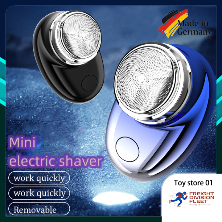 （Removable）Mini Shaver Electric Portable Shaver Waterproof Travel Men's ...