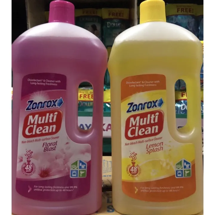 Useful Zonrox Multi Clean Floral Blast, Lemon Splash Set of 2 (900 mL ...