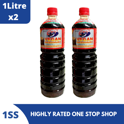 Carp VEGAN Seasoning (Chinese Style Patis) 1000ml Sauce x 2 | Lazada PH