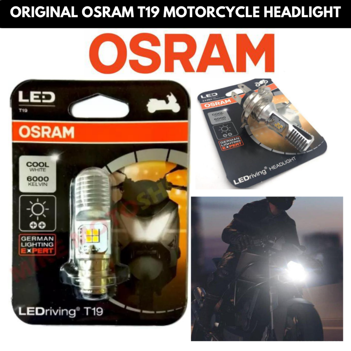 T19 HONDA CLICK 125i / 150i Osram Motorcycle Headlight LED Bulbs SUPER BRIGHT LED DUAL BEAM ...