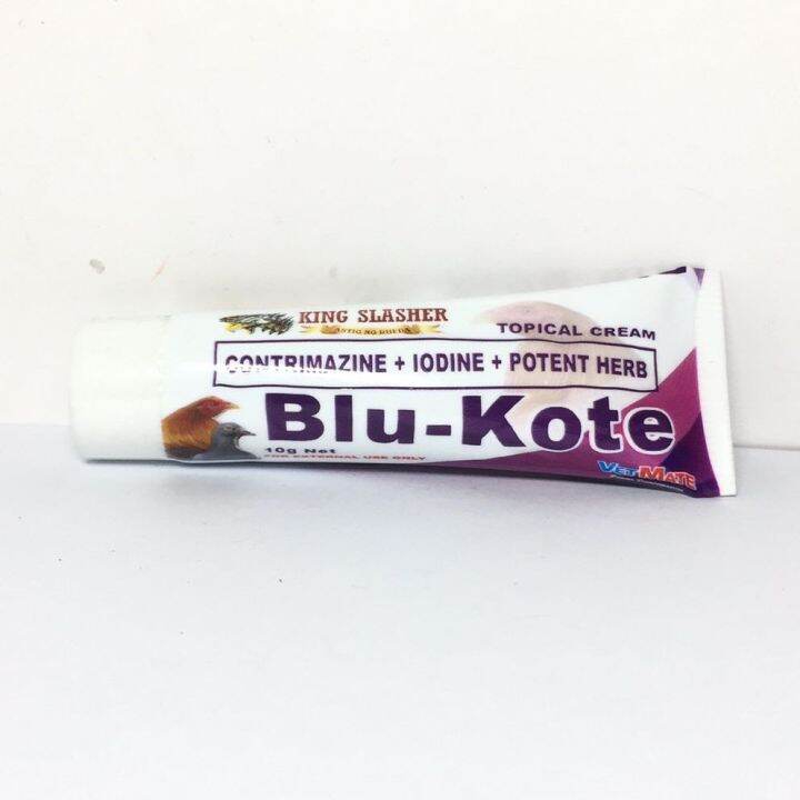 [VET SUPPORT] 1pc NEW BLU-KOTE 10g Topical Cream KING SLASHER Antiviral ...