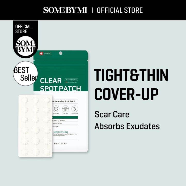 [SOME BY MI] 30 Days Miracle Clear Spot Patch 18ea [135 Packs] | Lazada PH