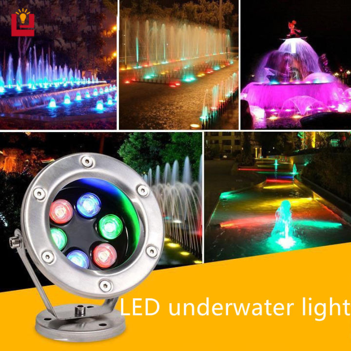YONUO ไฟ LED ใต้น้ำไฟสระว่ายน้ำไฟสระน้ำไฟสระน้ำไฟตกแต่งสวนน้ำพุไฟสปอร์ต ไฟใต้น้ำไฟสระว่ายน้ำไฟ ...