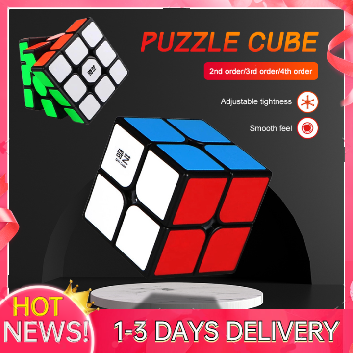 Rubik Cube 2x2/3x3/4x4/Triangle/Skewb Kiub Rubic Toys Rubik's Cube ...